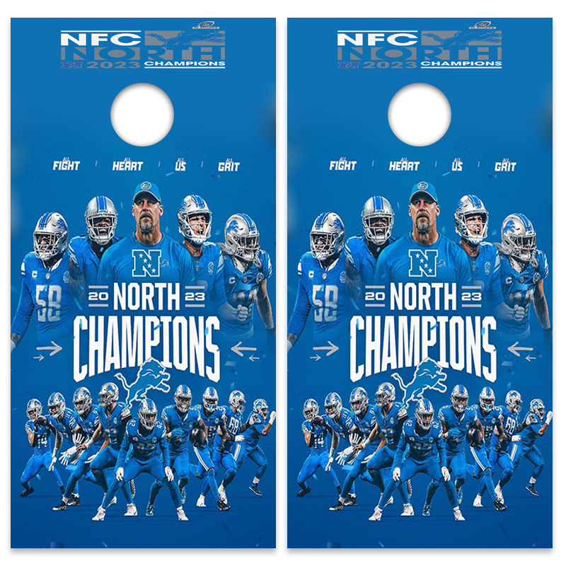 Detroit Lions North Champions - Wrapoholics