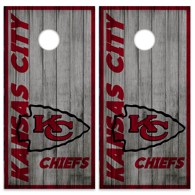 Kansas City Chiefs Wood - Wrapoholics